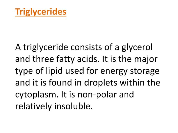 PPT - Triglycerides PowerPoint Presentation - ID:4505039