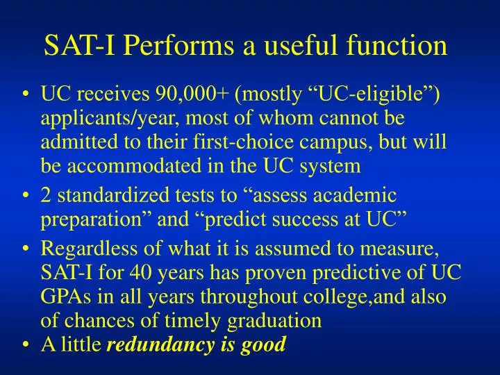 PPT - SAT-I Performs a useful function PowerPoint Presentation, free ...