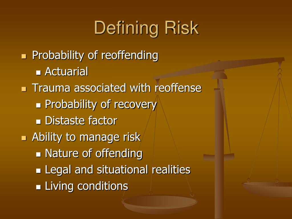 Ppt Sex Offender Risk Assessment Powerpoint Presentation Free