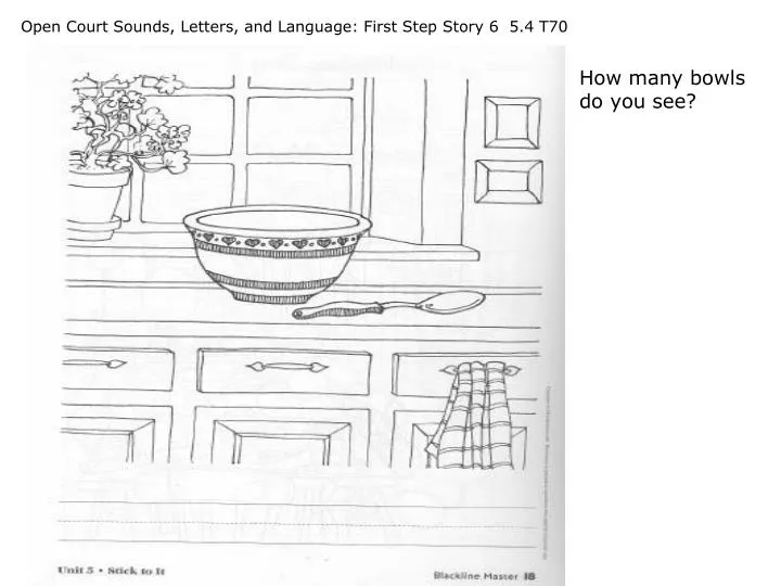 PPT - Open Court Sounds, Letters, and Language: First Step Story 6 5.4 ...