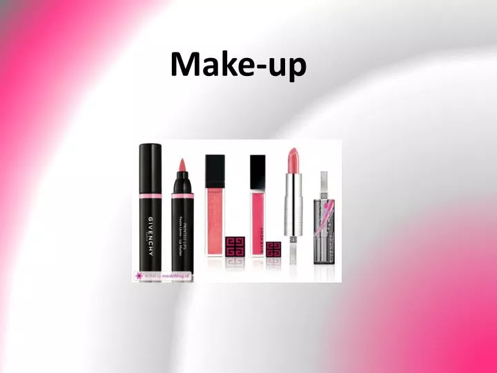 PPT - Make-up PowerPoint Presentation, free download - ID:4507848