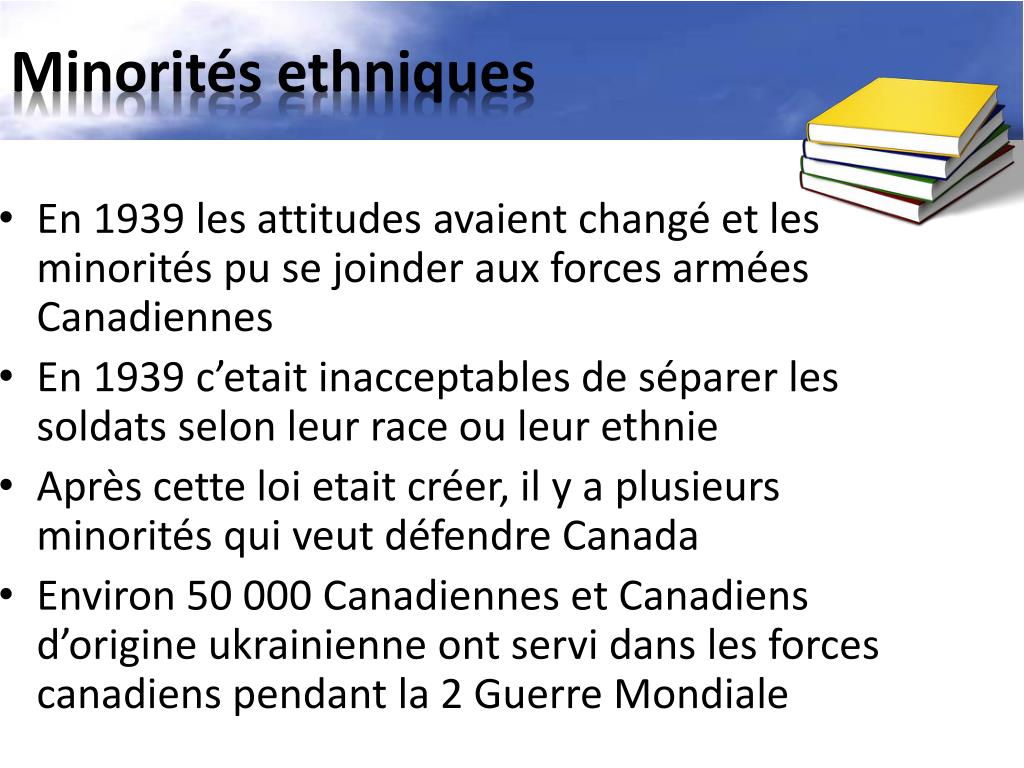 PPT - L’evolution du militaire canadien depuis la 1ère Guerre Mondiale ...