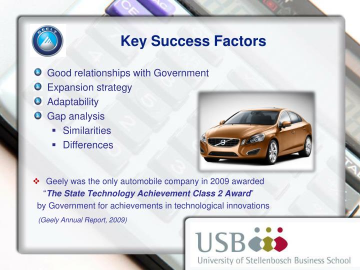 PPT - Automobile Industry: The Case of Geely Motors PowerPoint ...