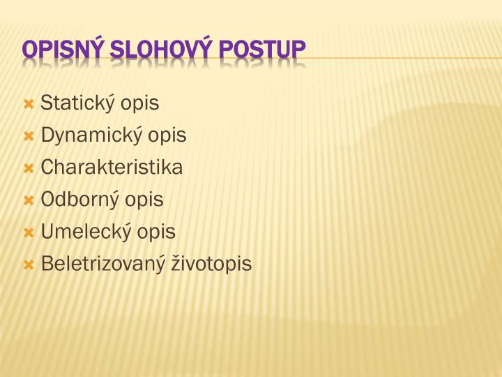 PPT - Slohové postupy a útvary PowerPoint Presentation - ID:4511550