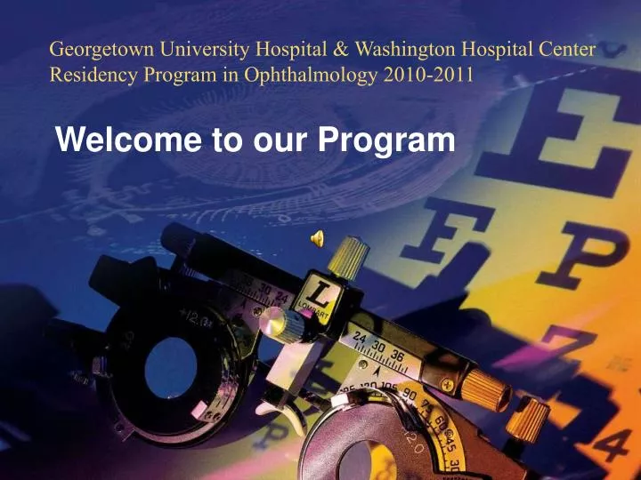 PPT - Welcome to our Program PowerPoint Presentation, free download ...