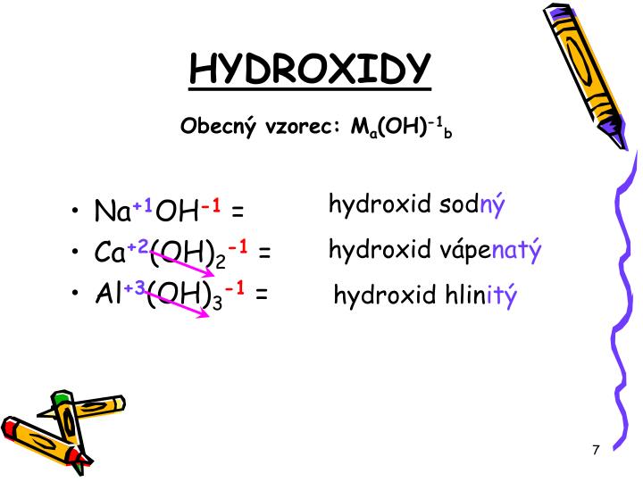 PPT - Anorganické názvosloví PowerPoint Presentation - ID:4511936