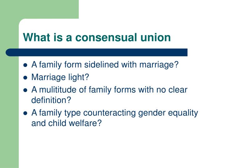 PPT - Consensual unions – Nordic solution? PowerPoint Presentation - ID ...