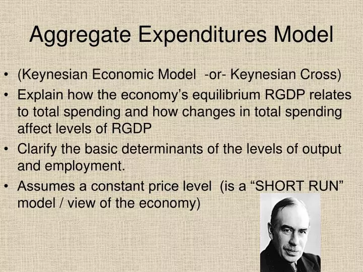 PPT - Aggregate Expenditures Model PowerPoint Presentation, free ...