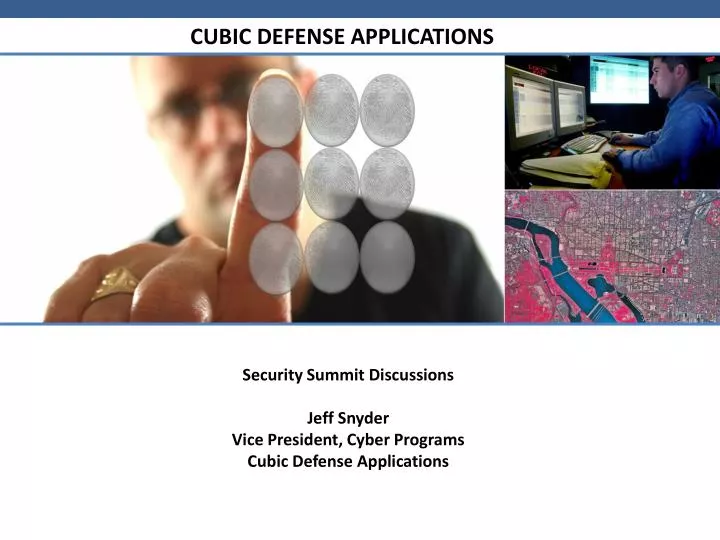 PPT - CUBIC DEFENSE APPLICATIONS PowerPoint Presentation, free download ...