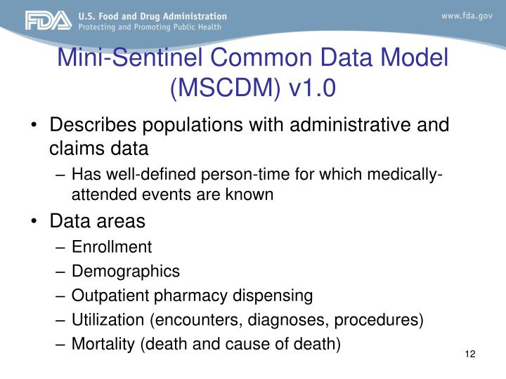 PPT - FDA’s Sentinel Initiative PowerPoint Presentation - ID:4518436