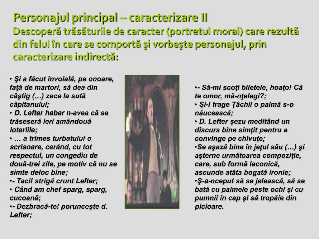 PPT - Două loturi de Ion Luca Caragiale PowerPoint Presentation, free ...