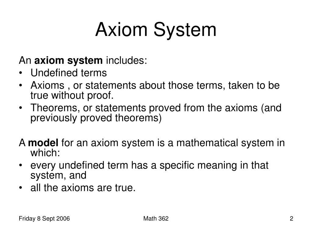 PPT Axiomatic Systems PowerPoint Presentation Free Download ID 4520354 PPT Axiomatic Systems PowerPoint Presentation Free Download ID 4520354