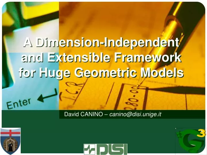 PPT - A Dimension-Independent and Extensible Framework for Huge ... PPT - A Dimension-Independent and Extensible Framework for Huge ...