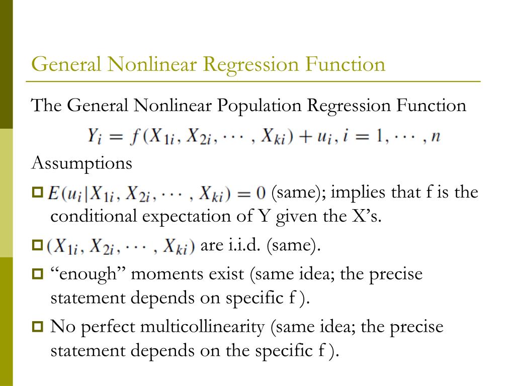 PPT - Nonlinear Regression Functions PowerPoint Presentation, free ... PPT - Nonlinear Regression Functions PowerPoint Presentation, free ...
