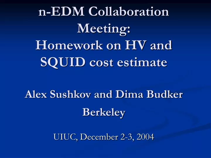 PPT - UIUC, December 2-3, 2004 PowerPoint Presentation, free download ...