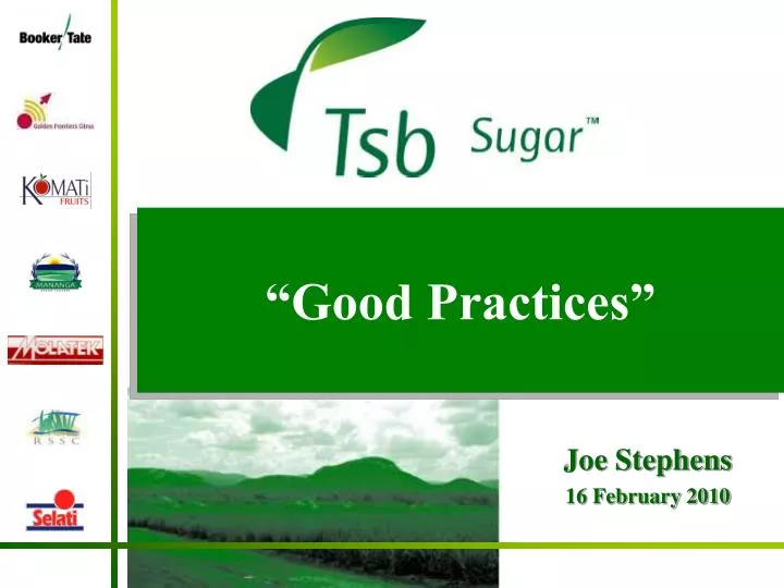 PPT - “Good Practices” PowerPoint Presentation, free download - ID:4524643