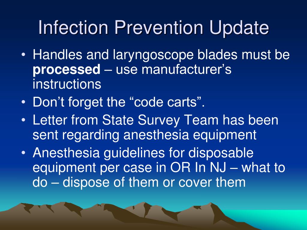 PPT - Infection Prevention Update – March 2014 PowerPoint Presentation ...