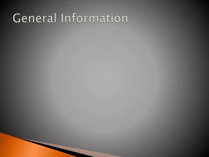 PPT - General Information PowerPoint Presentation, free download - ID ...
