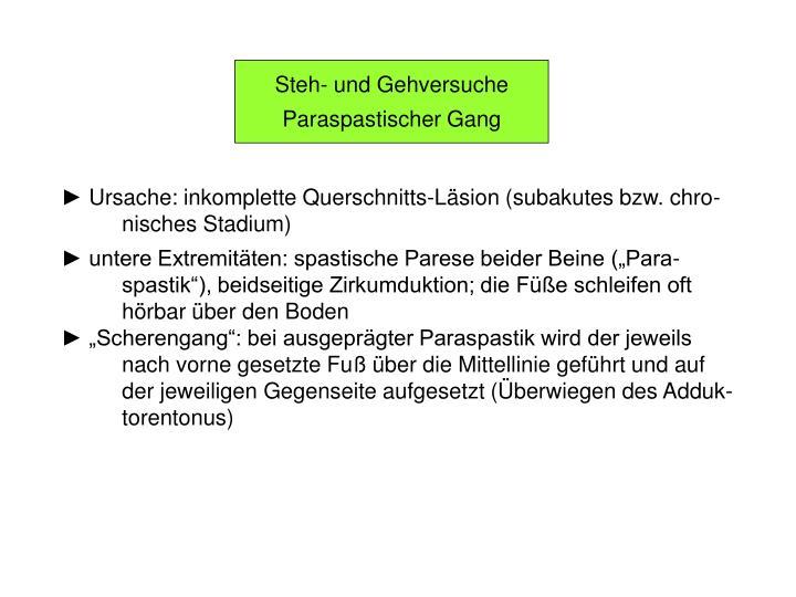 PPT - Neurologische Symptome und Syndrome 3/4 PowerPoint Presentation ...