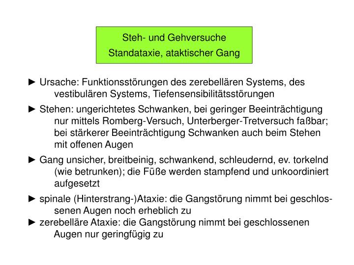 PPT - Neurologische Symptome und Syndrome 3/4 PowerPoint Presentation ...