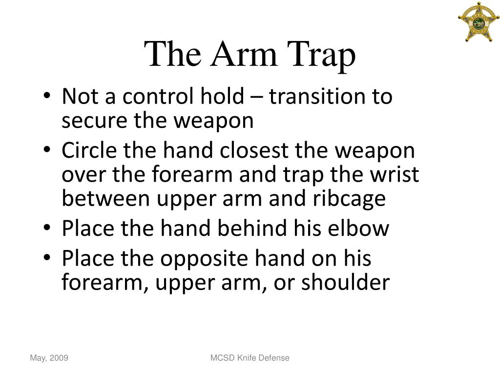 PPT - Edged Weapon Defense Tactics for Law Enforcement Captain Tony ...