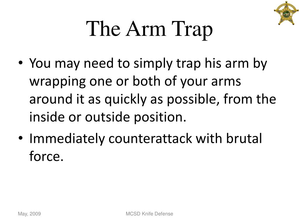 PPT - Edged Weapon Defense Tactics for Law Enforcement Captain Tony ...