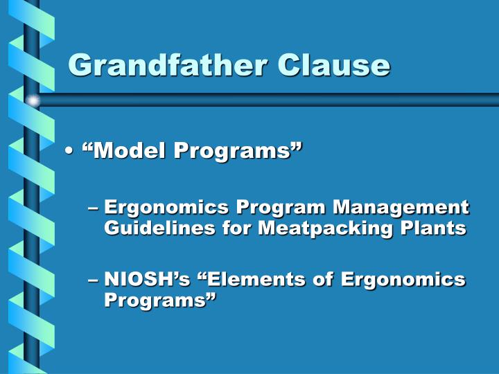 PPT - OSHA’s New Ergonomics Standard PowerPoint Presentation - ID:4528390