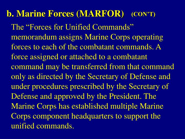 PPT - Section 102. UNITED STATES MARINE CORPS (USMC) MISSION AND ...
