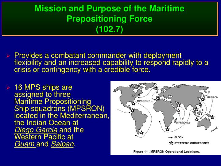 PPT - Section 102. UNITED STATES MARINE CORPS (USMC) MISSION AND ...
