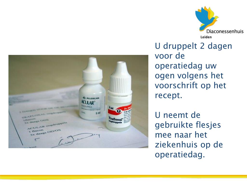 PPT - Voorlichting staaroperatie (cataract) in het Diaconessenhuis ...