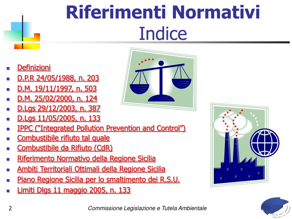 PPT - Riferimenti Normativi Nazionali e Regionali PowerPoint ...