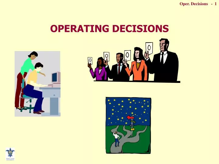PPT - OPERATING DECISIONS PowerPoint Presentation, free download - ID ...