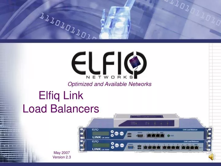 PPT - Elfiq Link Load Balancers PowerPoint Presentation, free download ...