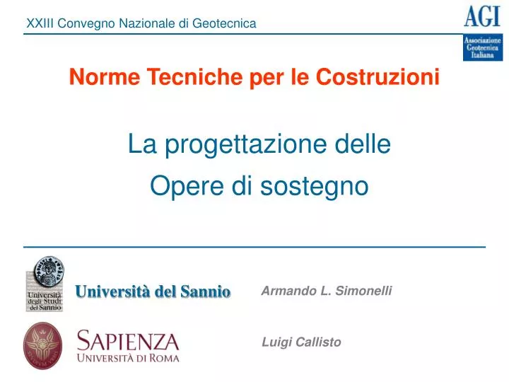 PPT - Norme Tecniche per le Costruzioni PowerPoint Presentation, free ...