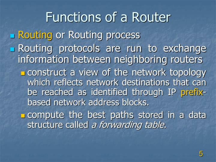 PPT - Router Architecture PowerPoint Presentation - ID:4532412