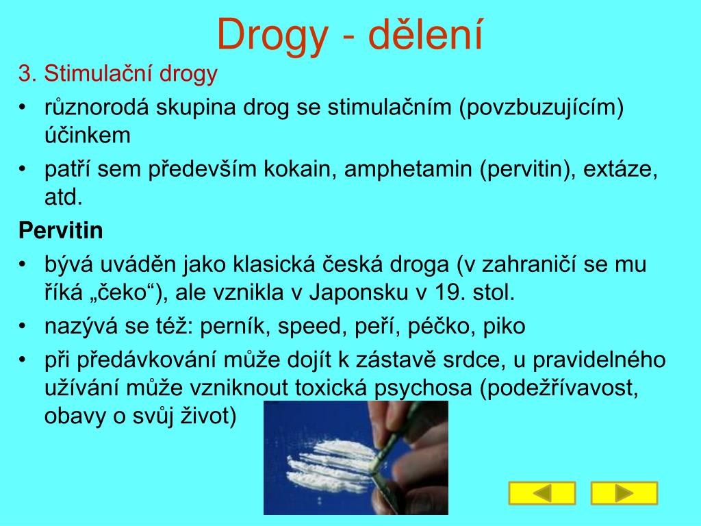 PPT - Předmět : Výchova k občanství Ročník : 7. Téma : Drogy - druhy ...