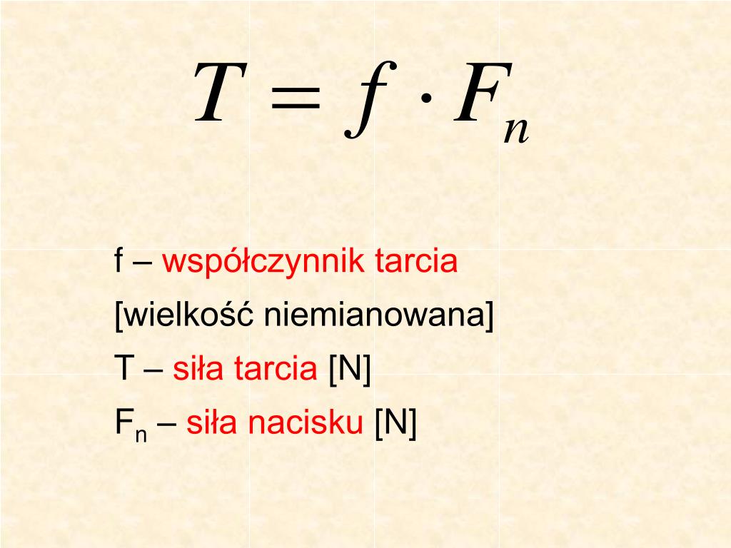 PPT - Opory ruchu. Zjawisko Tarcia PowerPoint Presentation, free ...