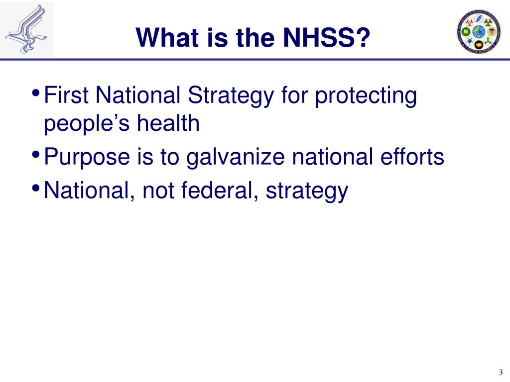 PPT - National Health Security Strategy/ Biennial Implementation Plan ...