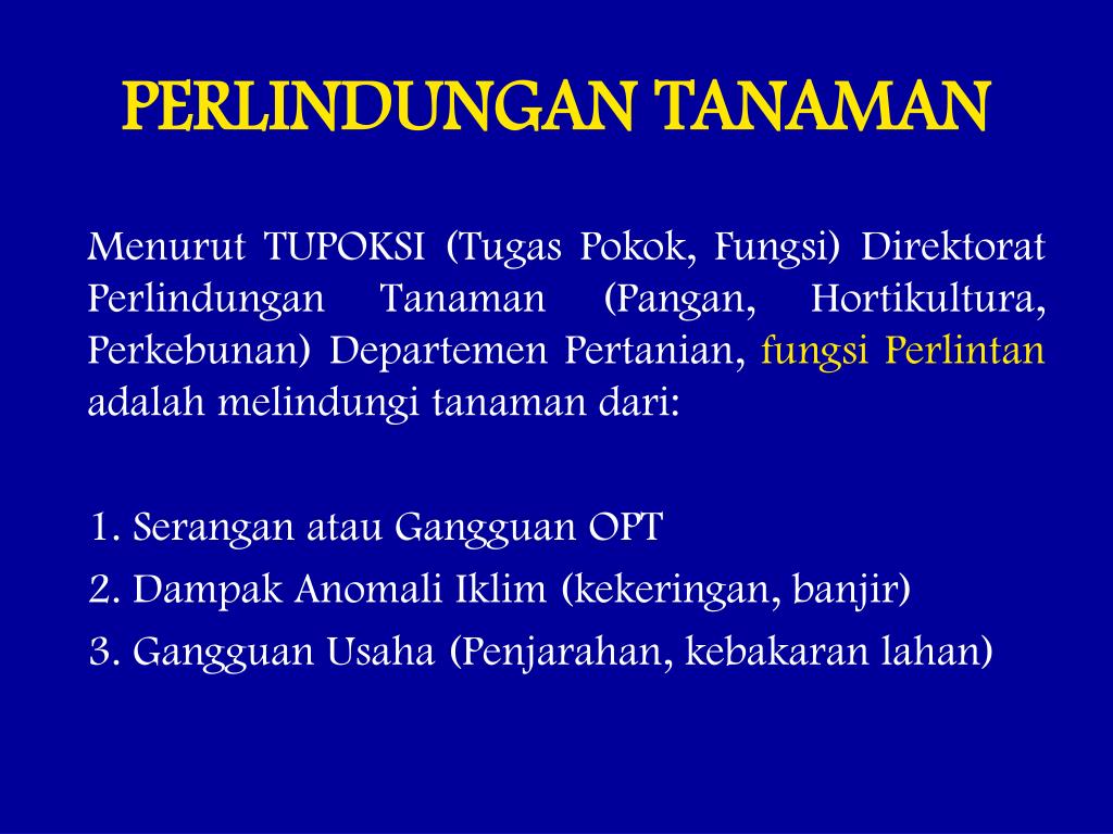 PPT - KEBIJAKAN PERLINDUNGAN TANAMAN PowerPoint Presentation, free ... PPT - KEBIJAKAN PERLINDUNGAN TANAMAN PowerPoint Presentation, free ...