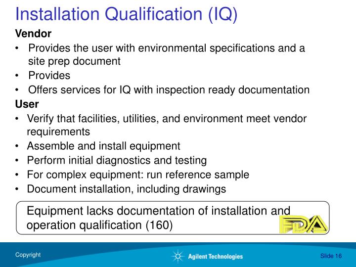 PPT - US & EU GMP Guidelines on Analytical Instrument Qualification and ...