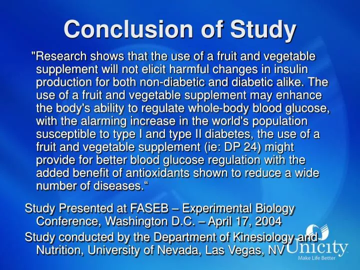 PPT - Conclusion of Study PowerPoint Presentation, free download - ID ...