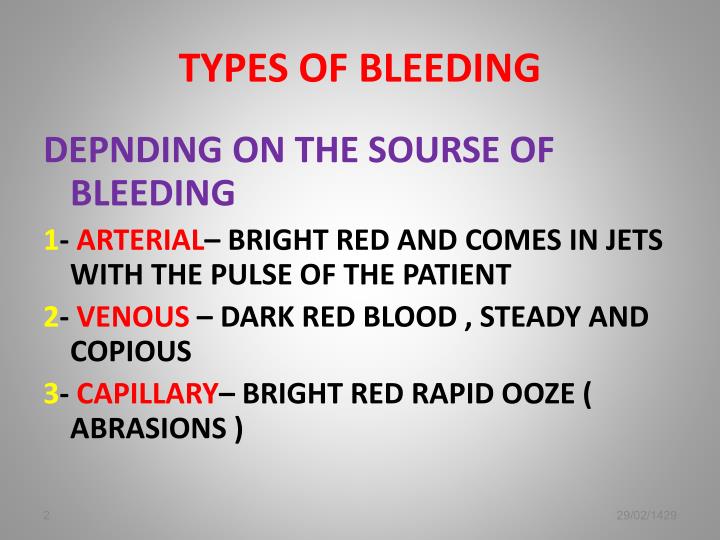 PPT - HAEMORRHAGE PowerPoint Presentation - ID:4536934