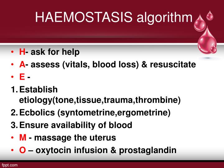 PPT - MANAGEMENT OF POST PARTUM HAEMORRHAGE DRILL PowerPoint ...