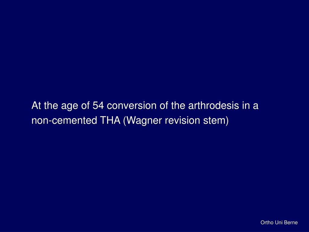 PPT - Extreme ectasia of the femoral diaphysis secondary to loosening ...