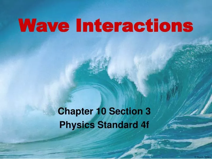 PPT Wave Interactions PowerPoint Presentation Free Download ID 4537690 PPT Wave Interactions PowerPoint Presentation Free Download ID 4537690