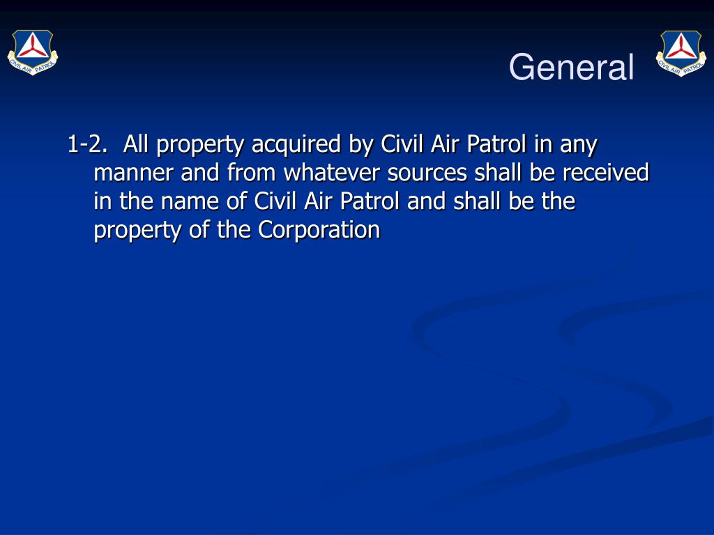 PPT - Civil Air Patrol Logistics PowerPoint Presentation, free download ...