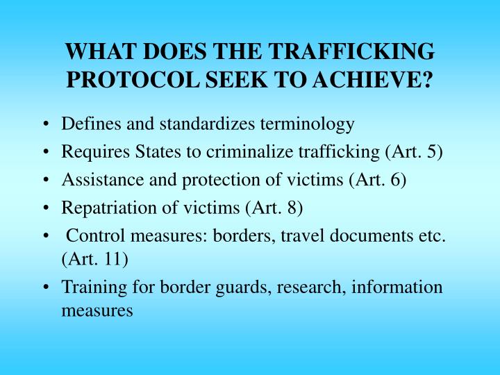 PPT - Human Trafficking and Smuggling PowerPoint Presentation - ID:4538601