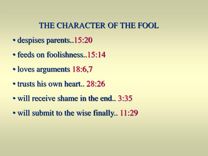 PPT - Proverbs 1 to 9 PowerPoint Presentation - ID:4538621