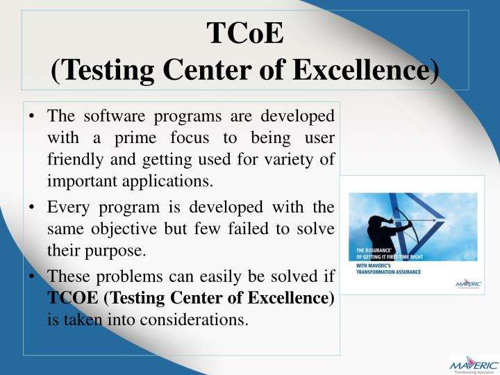 PPT - The Best TCoE (Testing center of Excellence) PowerPoint ...