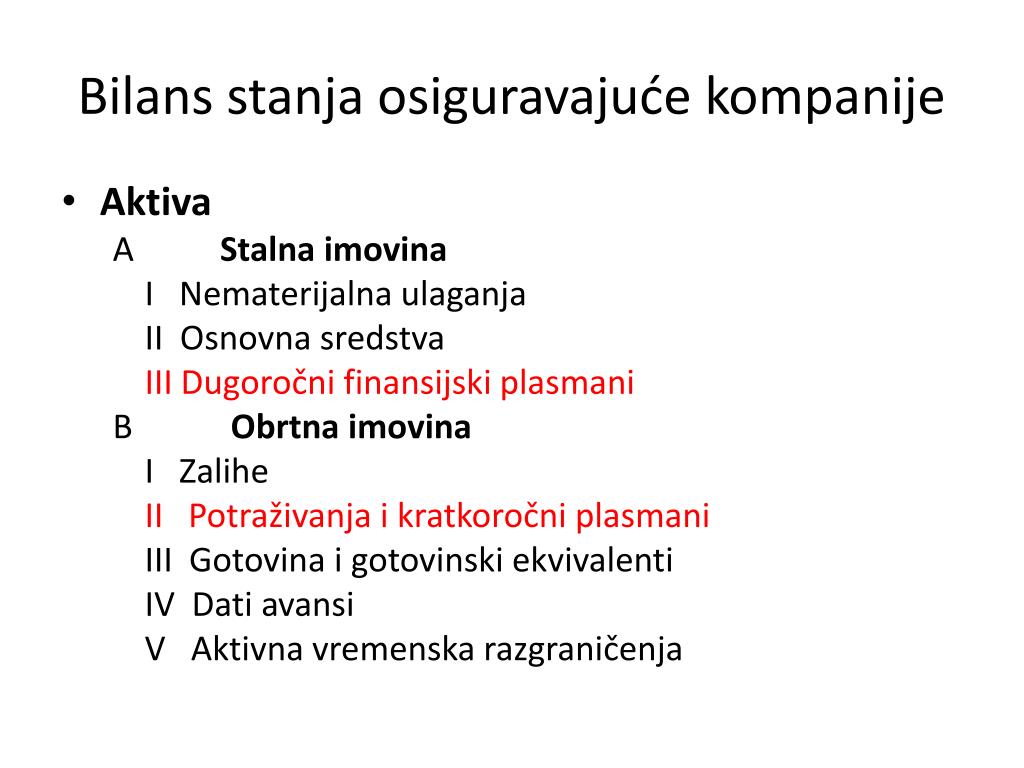 PPT - Finansijski izve štaji i kontni plan Osiguravajućih kompanija PowerPoint Presentation - ID ...
